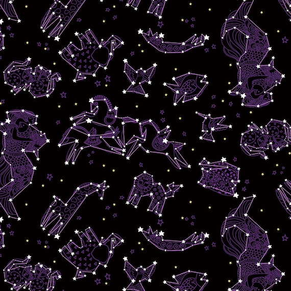 Zodiac fabric by the yard 60 photos - Astrologytoyou.com
