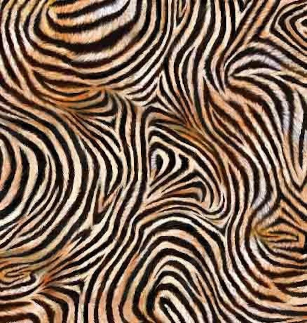 Zebra Skin Fabric Zebra Sunset Collection From QT Fabrics African ...