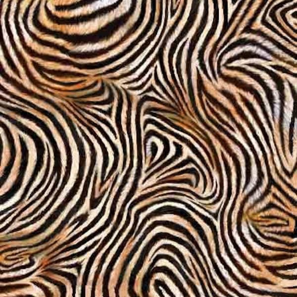 Zebra African Print Fabric - Etsy