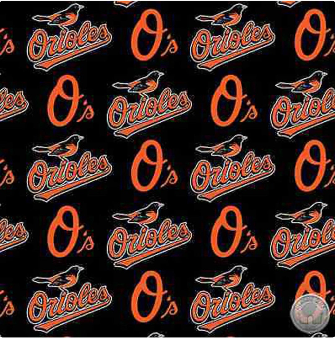 Baltimore Orioles MLB Fabric / Major League Baseball Fabric Licensed ...
