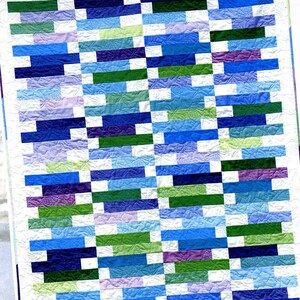 Boardwalk Quilt Pattern / Quilt Pattern in 2 Sizes and Designs by ...