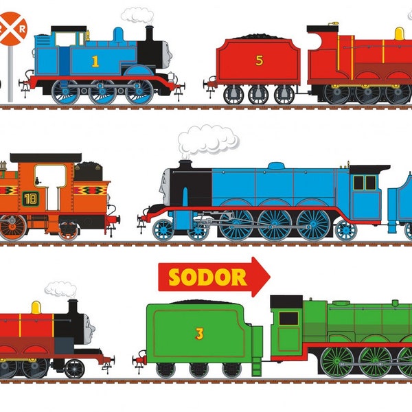 All Aboard the Train - Etsy