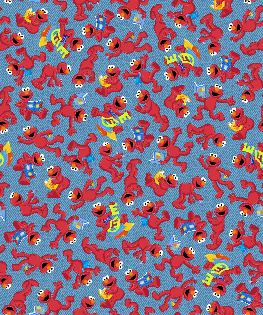 Blue Elmo Wallpaper