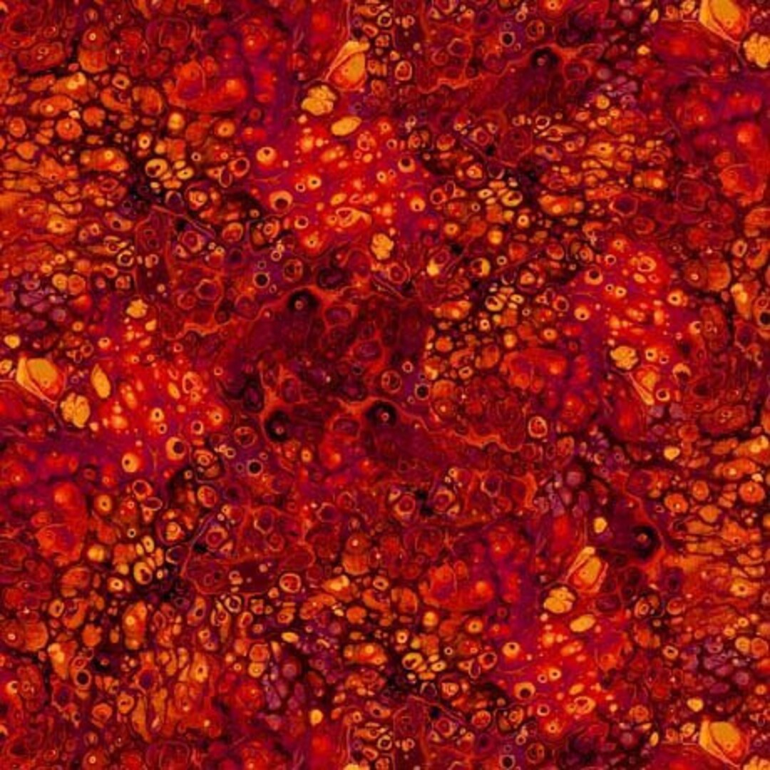 Red Abstract Texture Fabric Surge Red Fabric by QT Fabrics Cotton ...