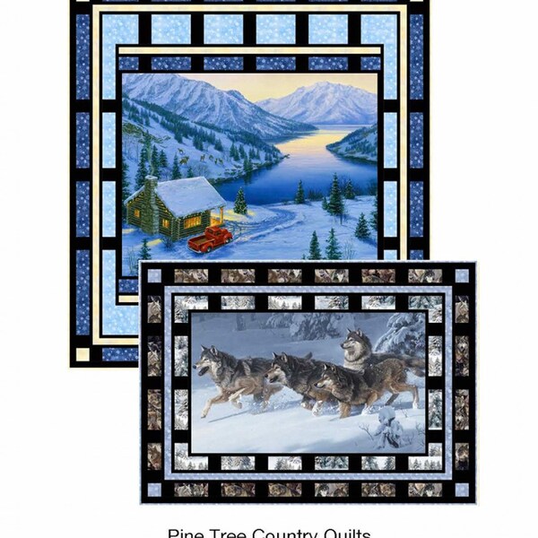 Panel Quilt Pattern - Etsy