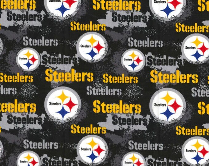 NFL Pittsburgh Steelers Fabric / Licensed NFL Fabric From Fabric ...