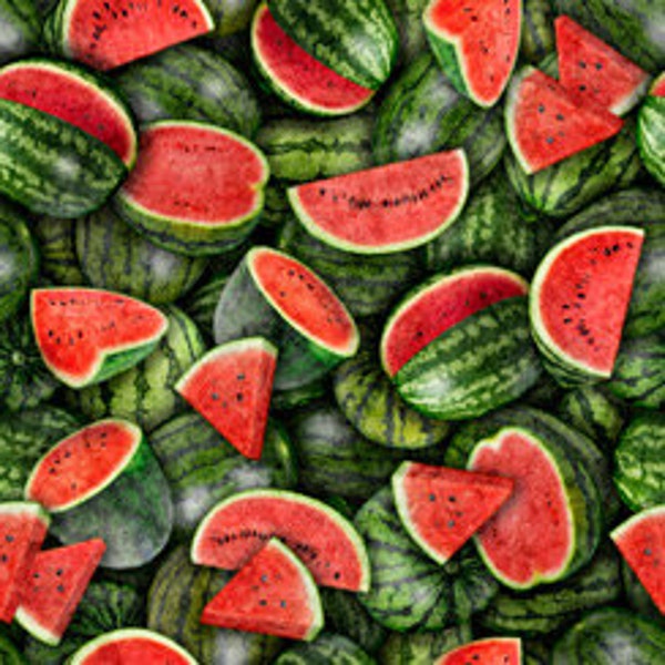 Watermelon Fabric - Etsy