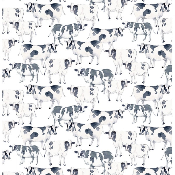 Cow Fabric - Etsy