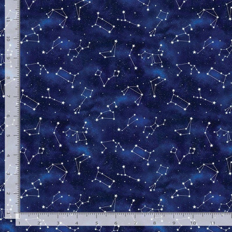 Moon Star Fleece Fabric - Etsy