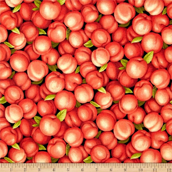 Peach Fabric - Etsy UK