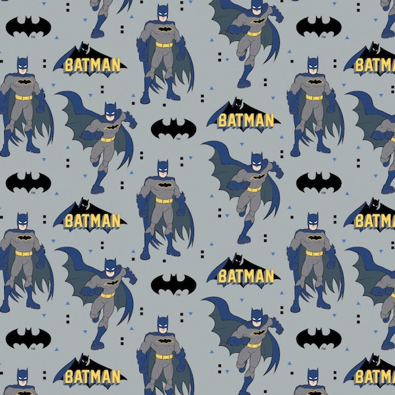 Batman Fabric by the Yard / Young DC Collection by Camelot / - Etsy