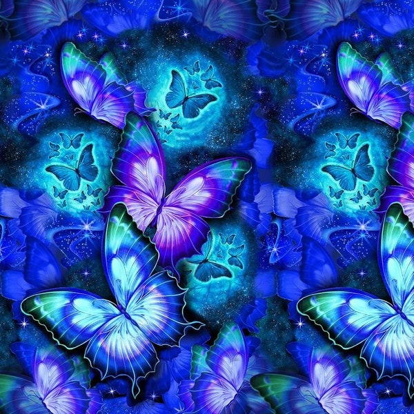 Butterfly Panel Fabric - Etsy