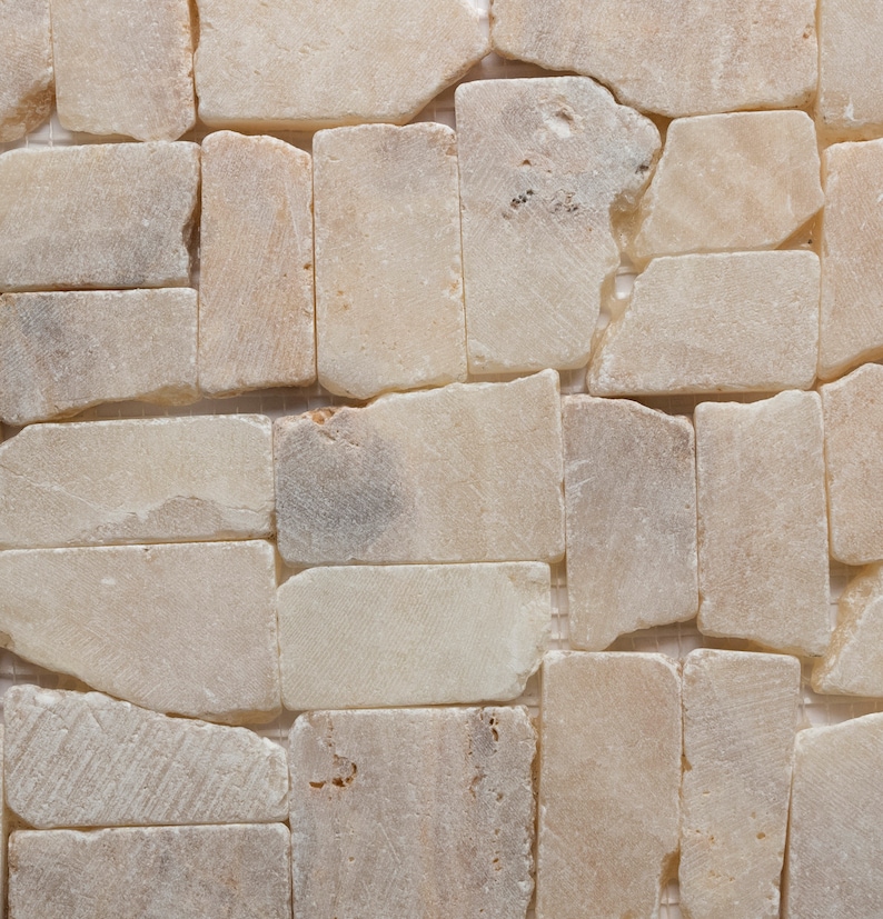 CNK Tile Mixed Quartz Mosaic Tile Sheet Natural Stone Pebble Floor Tile ...