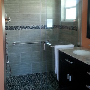CNK Tile Chocolate Glass Subway Tile 1 Sq.ft. (3" X 6") Glossy Brown ...