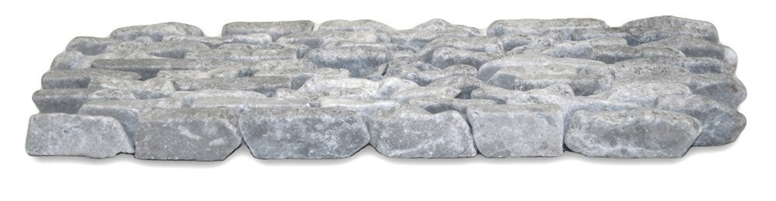 Hand Made Pebble Tile Stone Grey Standing Mosaic Pebble - Etsy