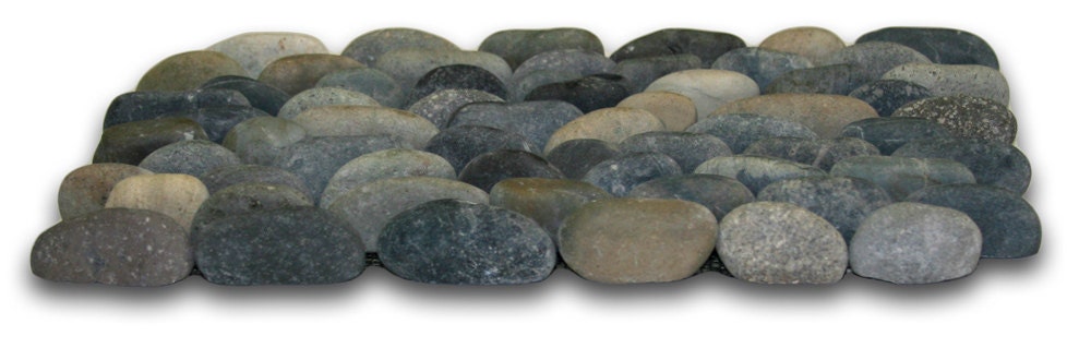 Hand Made Pebble Tile Bali Ocean Standing Pebble | Etsy