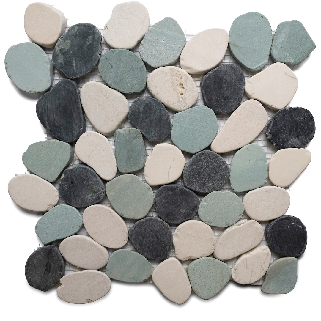 Handcrafted River Stone Tiles for Showers, Bathrooms, and More Natural ...