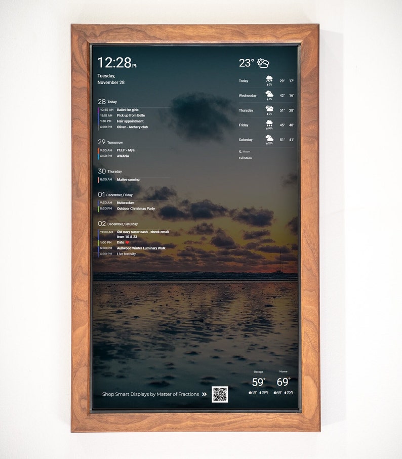 32" Touch Screen Smart Digital Wall Display - WQHD Screen With Wifi ...