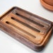 Handmade Walnut Wood Soap Tray - Etsy
