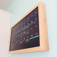 24" Digital Wall Display - Smart Screen - Wifi Calendar - Raspberry Pi ...
