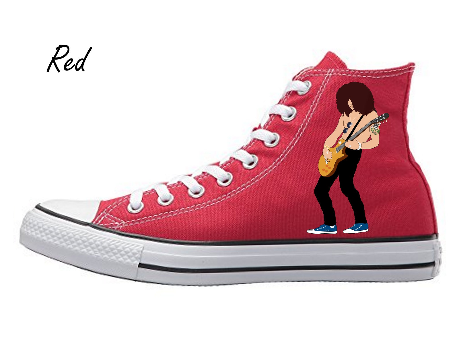 Slash Converse All-Stars Chuck Taylor Sneakers LJ 25 | Etsy