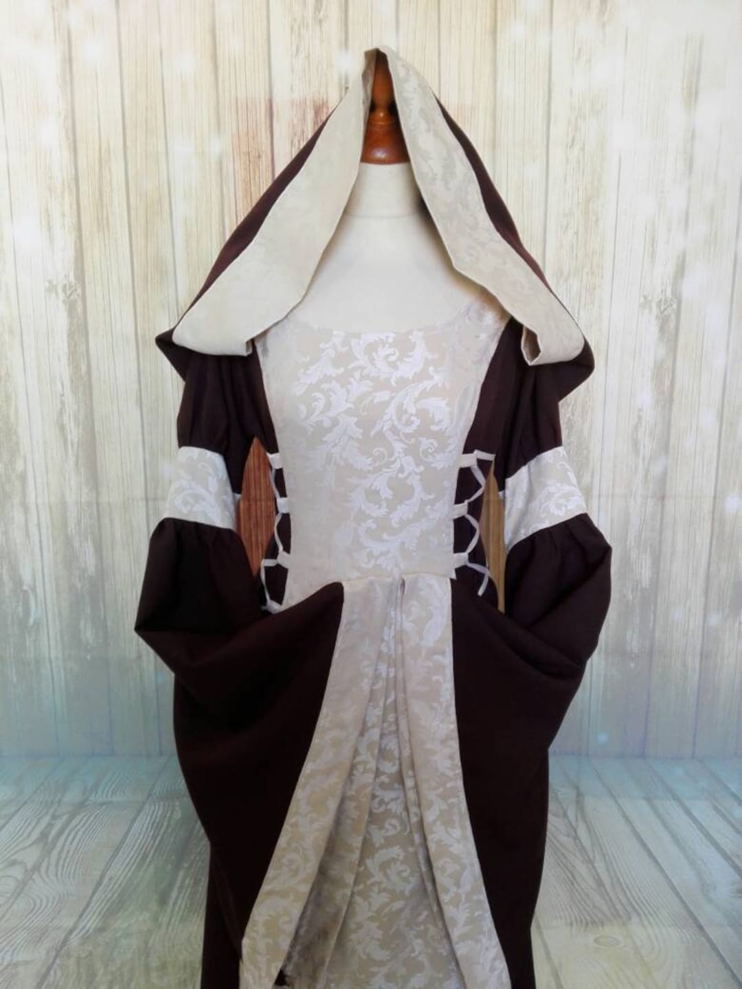 Medieval Priestess Dress With Hood - Etsy