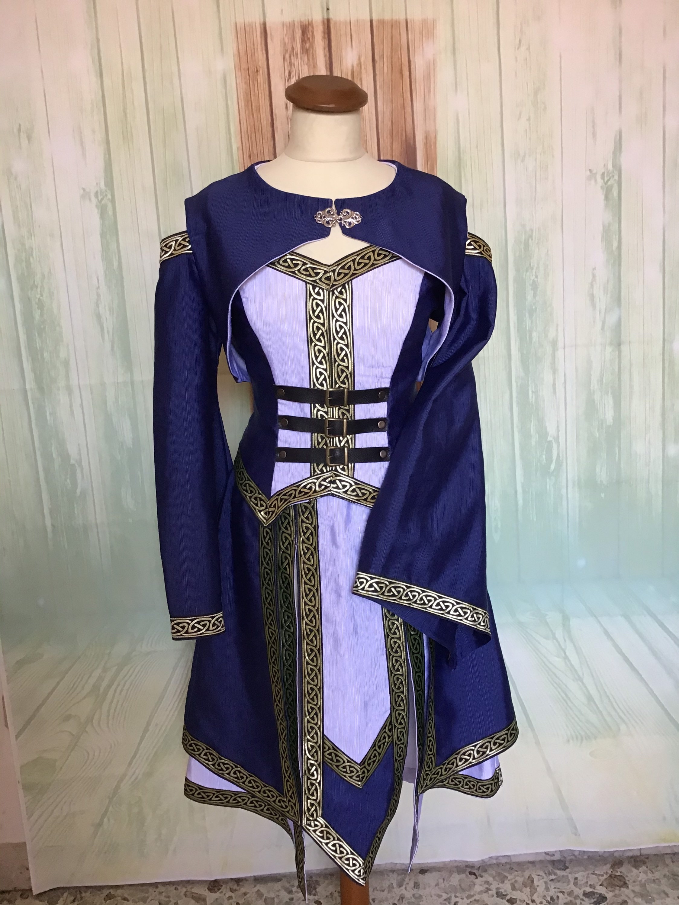 Celtic Dress for Fantasy Larp - Etsy