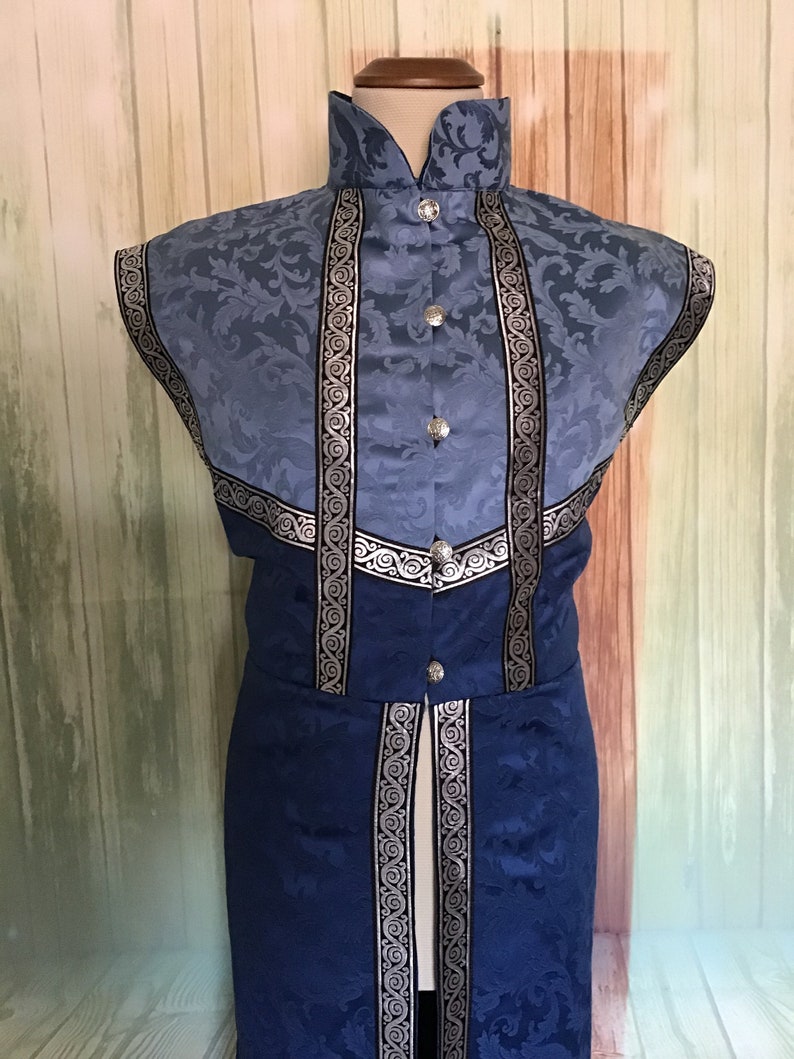 Fantasy Livery, Men's Jacket, Duster, Knight's Greatcoat, Grv Costume ...