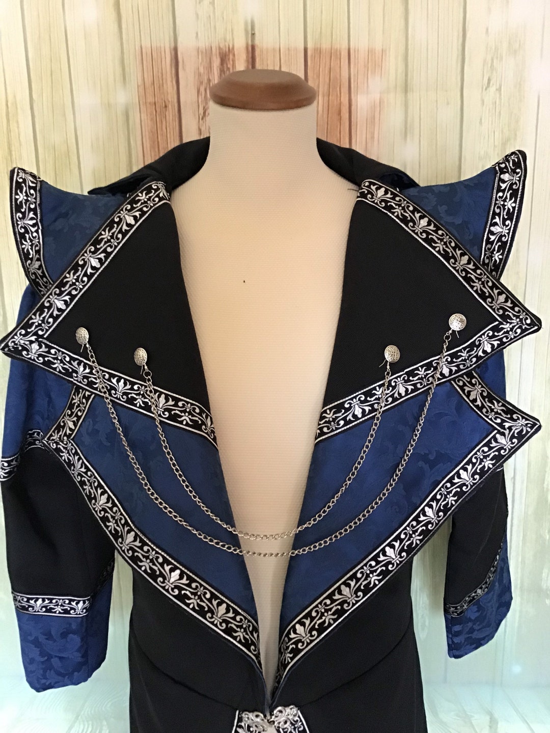 Warrior Livery, Coat, Overcoat, Two-tone Jacket, Steampunk, Grv, Larp ...