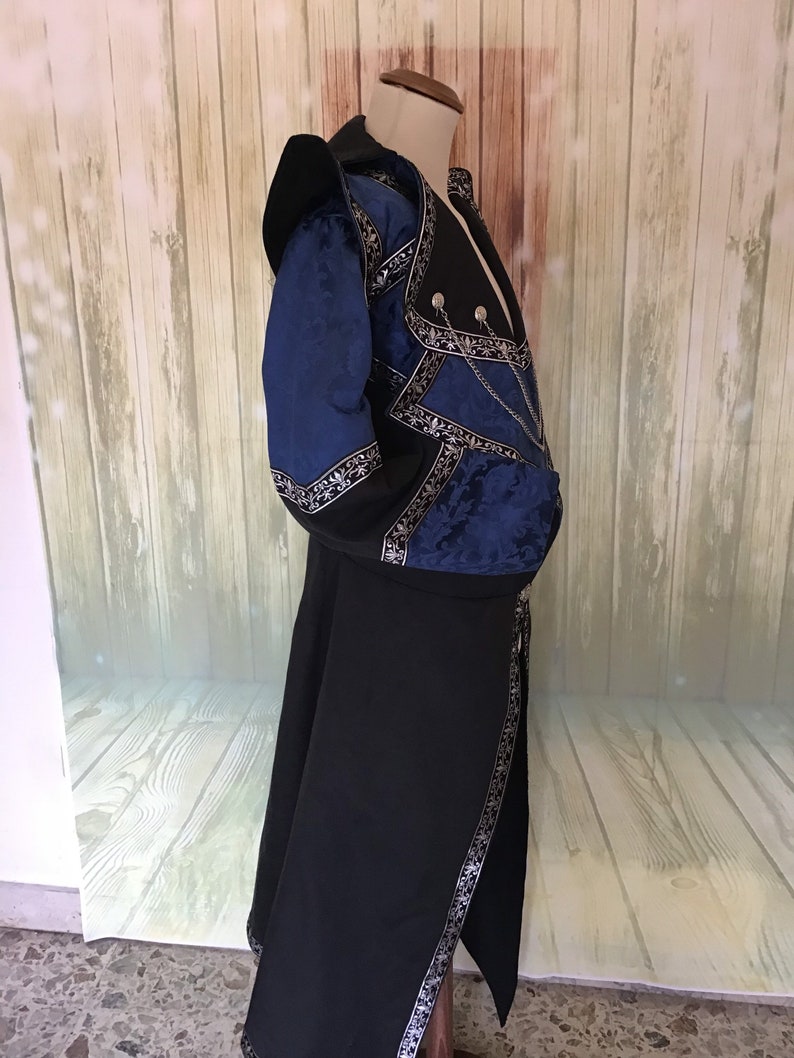 Warrior Livery, Coat, Overcoat, Two-tone Jacket, Steampunk, Grv, Larp ...