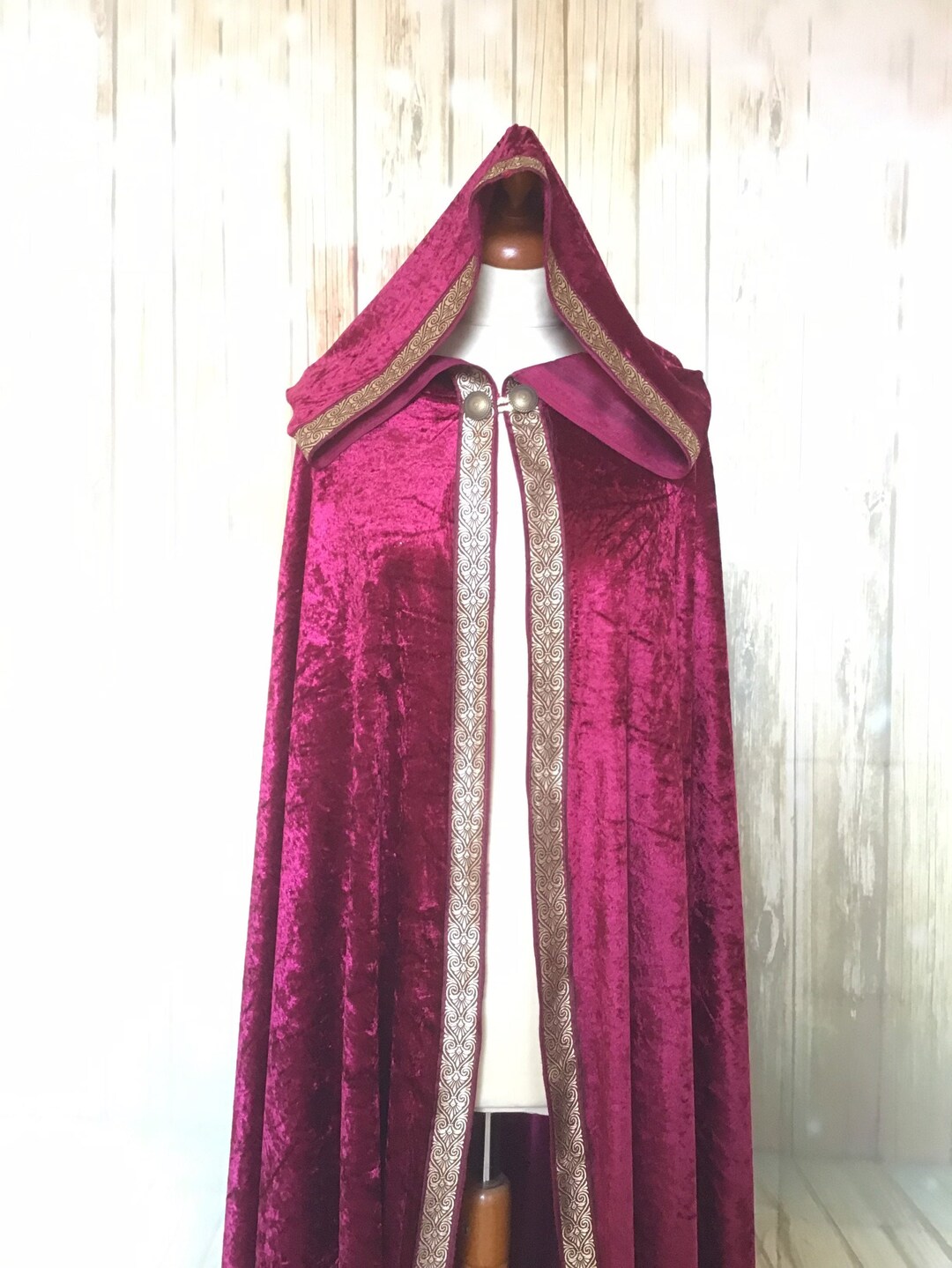 Chenille Velvet Elf Cloak - Etsy