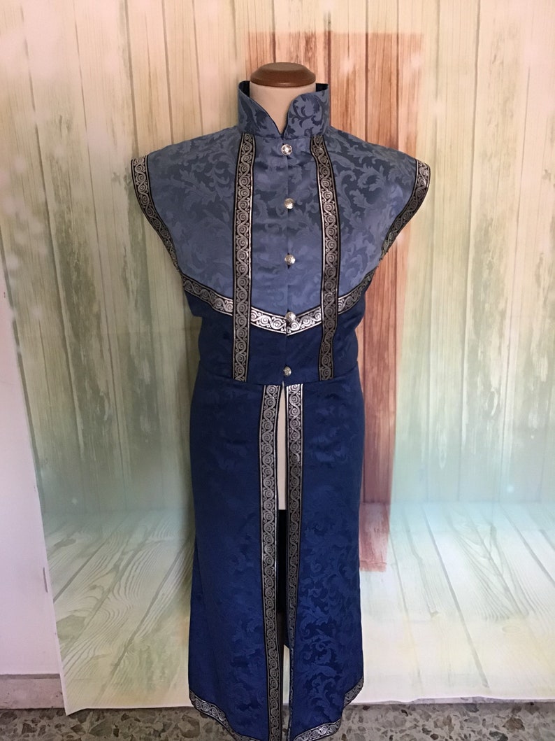 Fantasy Livery, Men's Jacket, Duster, Knight's Greatcoat, Grv Costume ...