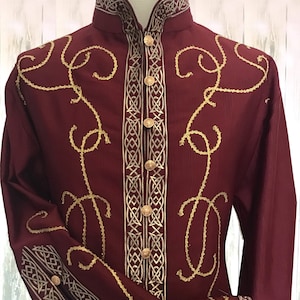 Fantasy Noble Tunic in Heavy Cotton – Custom Made LARP Prince Costume ...