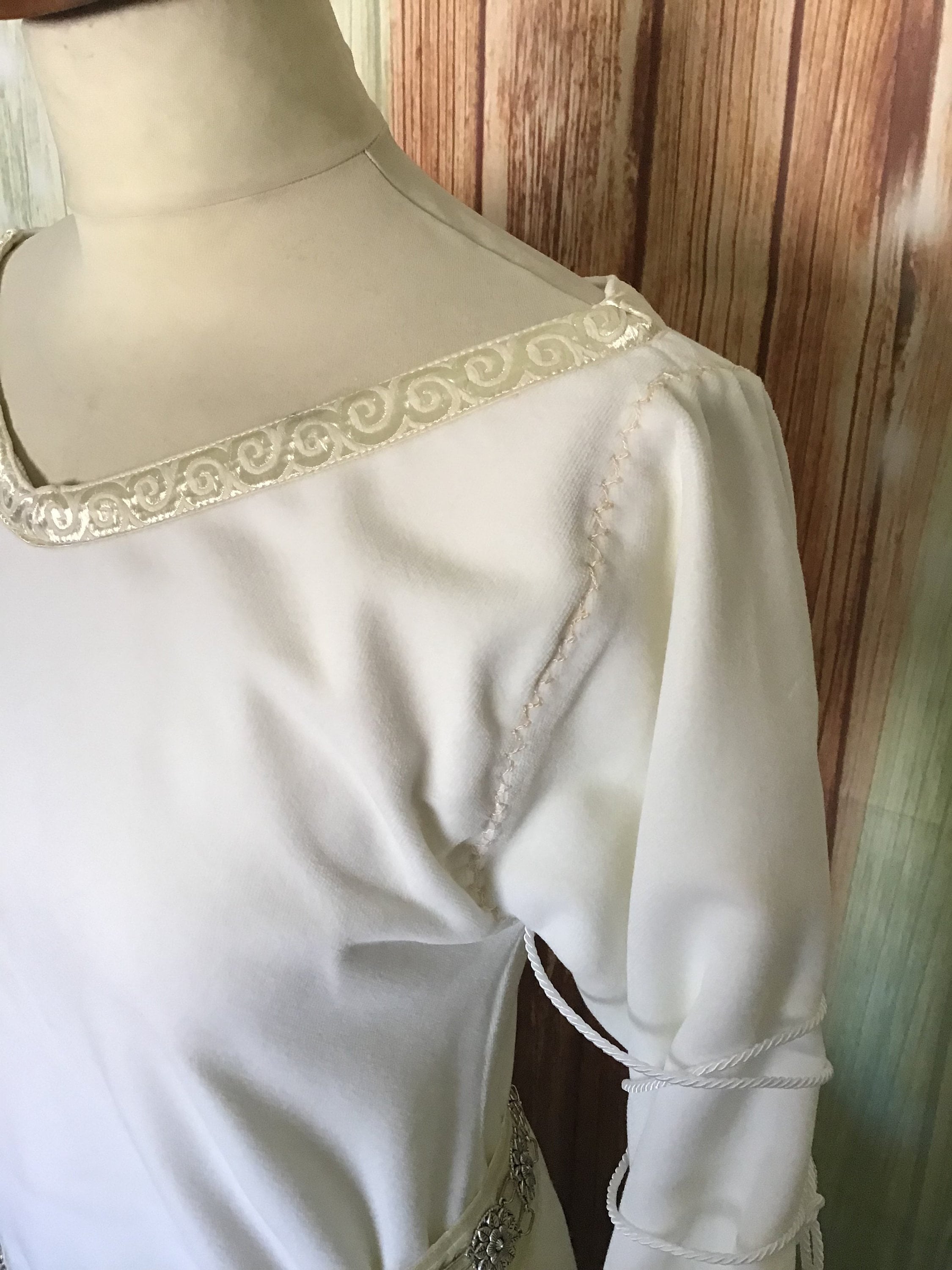 Lord of the Rings Eowyn Rohan White Dress - Etsy UK