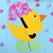 Rainy Day Duck Craft Template - Etsy Canada