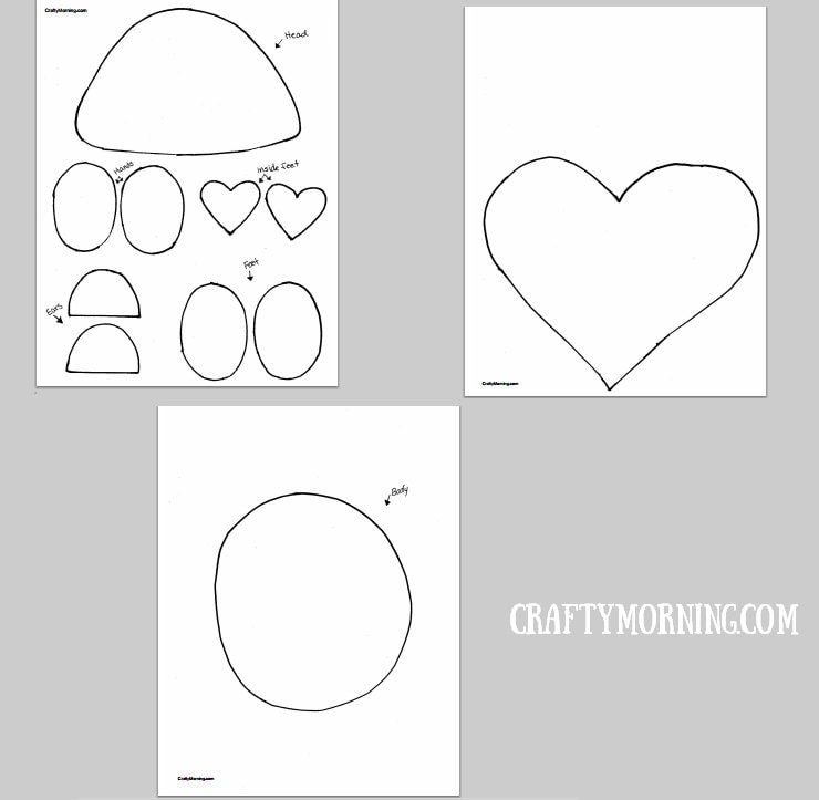 I Love You Beary Much Craft