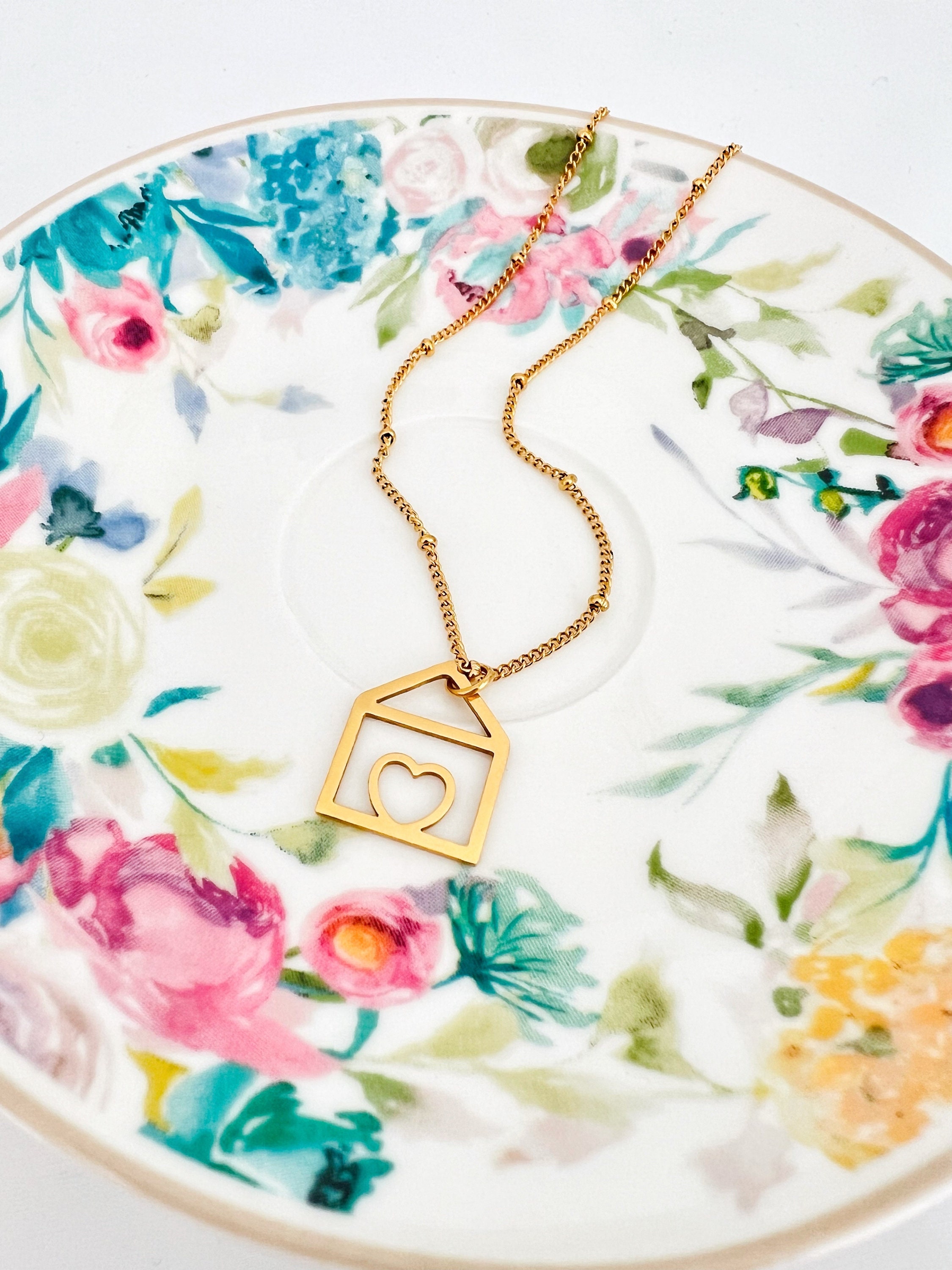 House Necklace, House Shaped Jewelry - Etsy