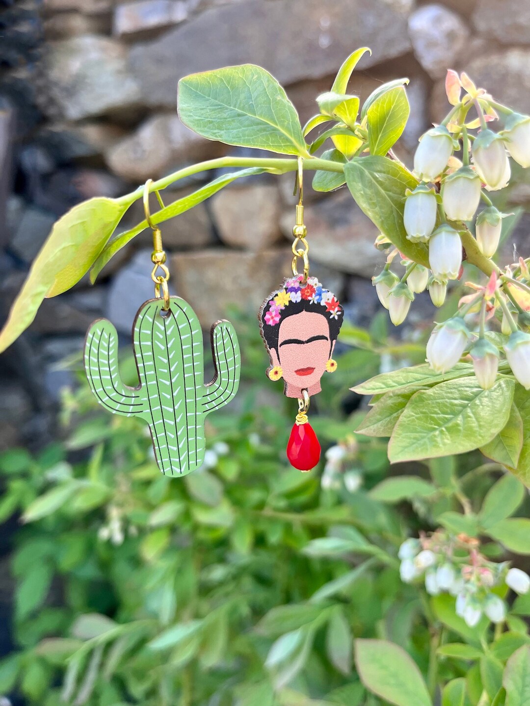 Frida Kahlo Earrings Frida Kahlo Inspired Frida Lovers Gift - Etsy