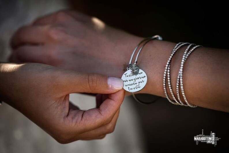 Personalized Bracelet Custom Quote Bracelet Friendship - Etsy