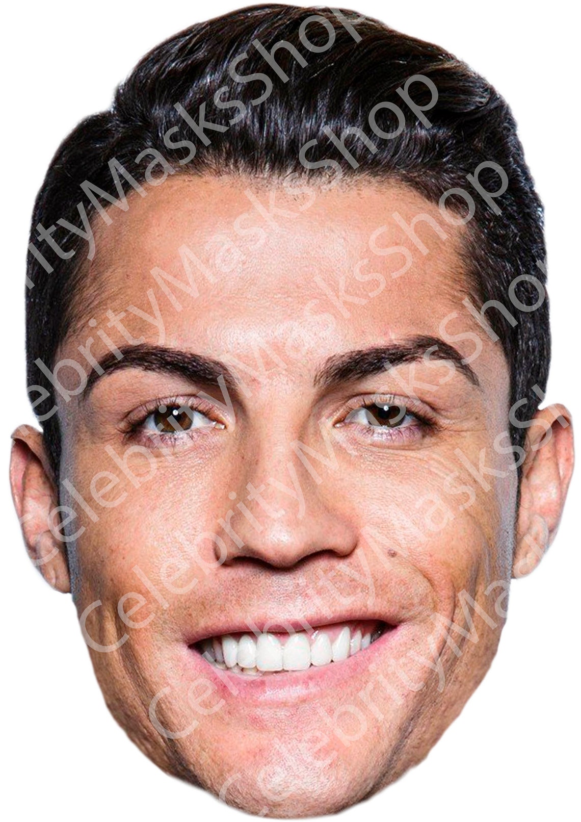 Cristiano Ronaldo Printable Mask Fun Mask | Etsy New Zealand