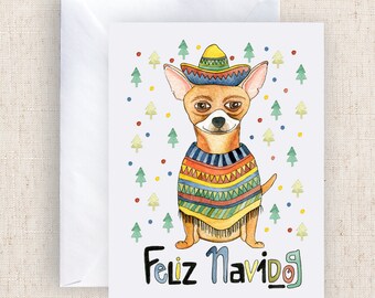 Spanish Holiday Card - Etsy