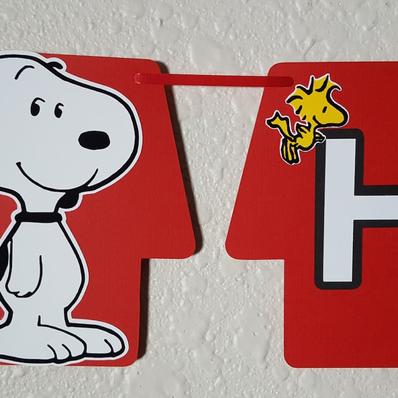 Snoopy Birthday Decorations - Etsy
