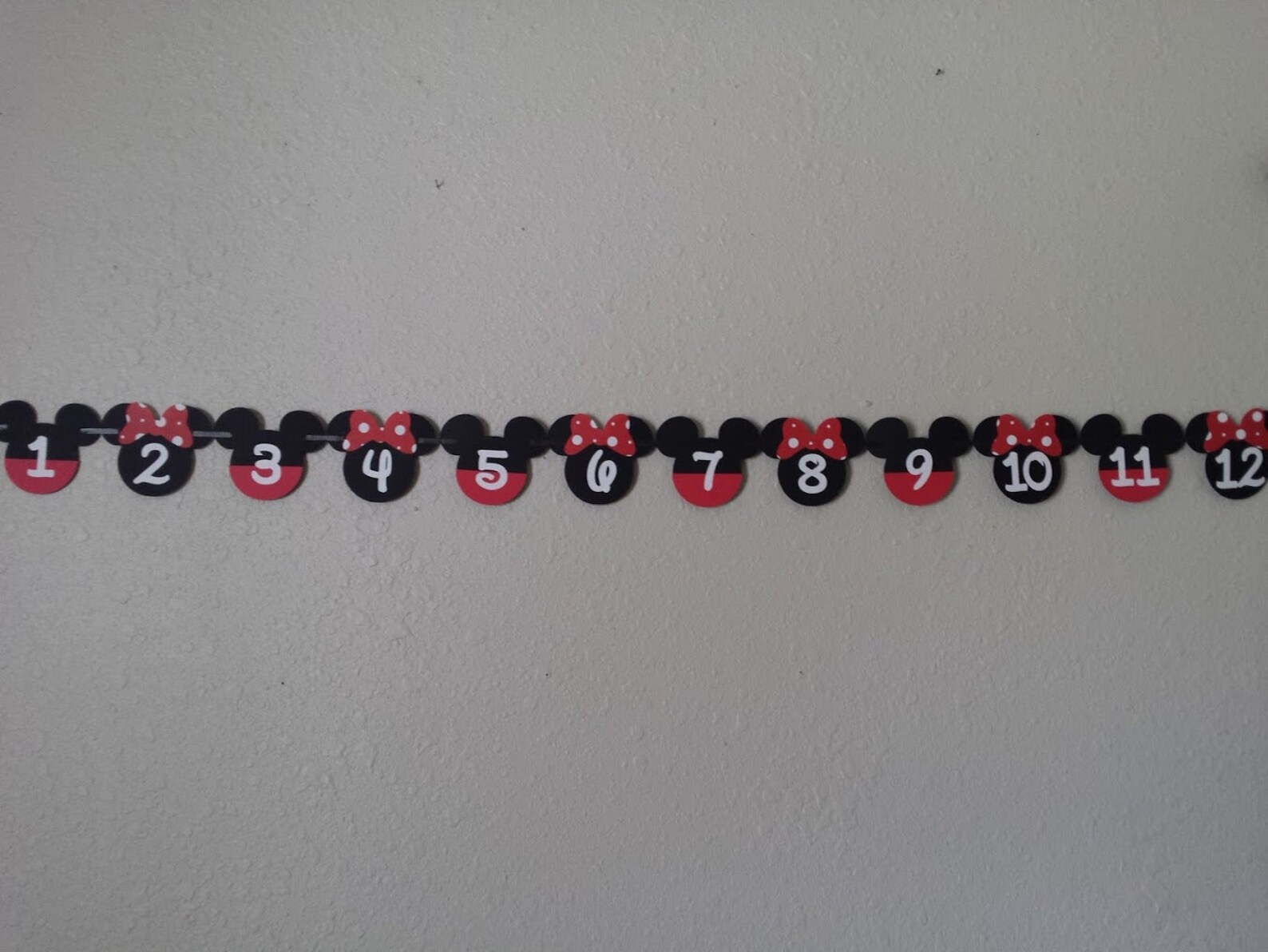 Mickey and Minnie Mouse Photo Banner, Birthday Party Decor - Etsy