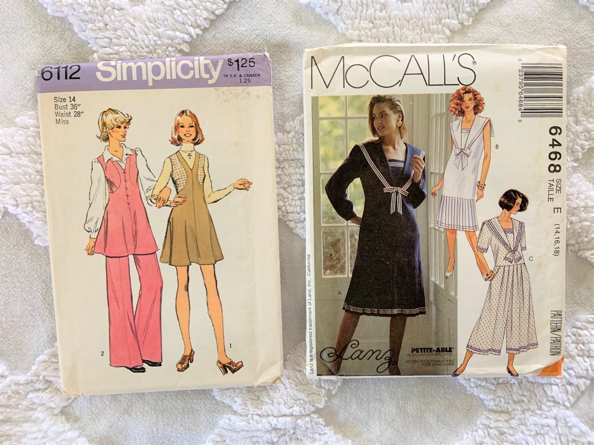 You Choose Sewing Patterns-mccalls 8609-simplicity 4500 - Etsy