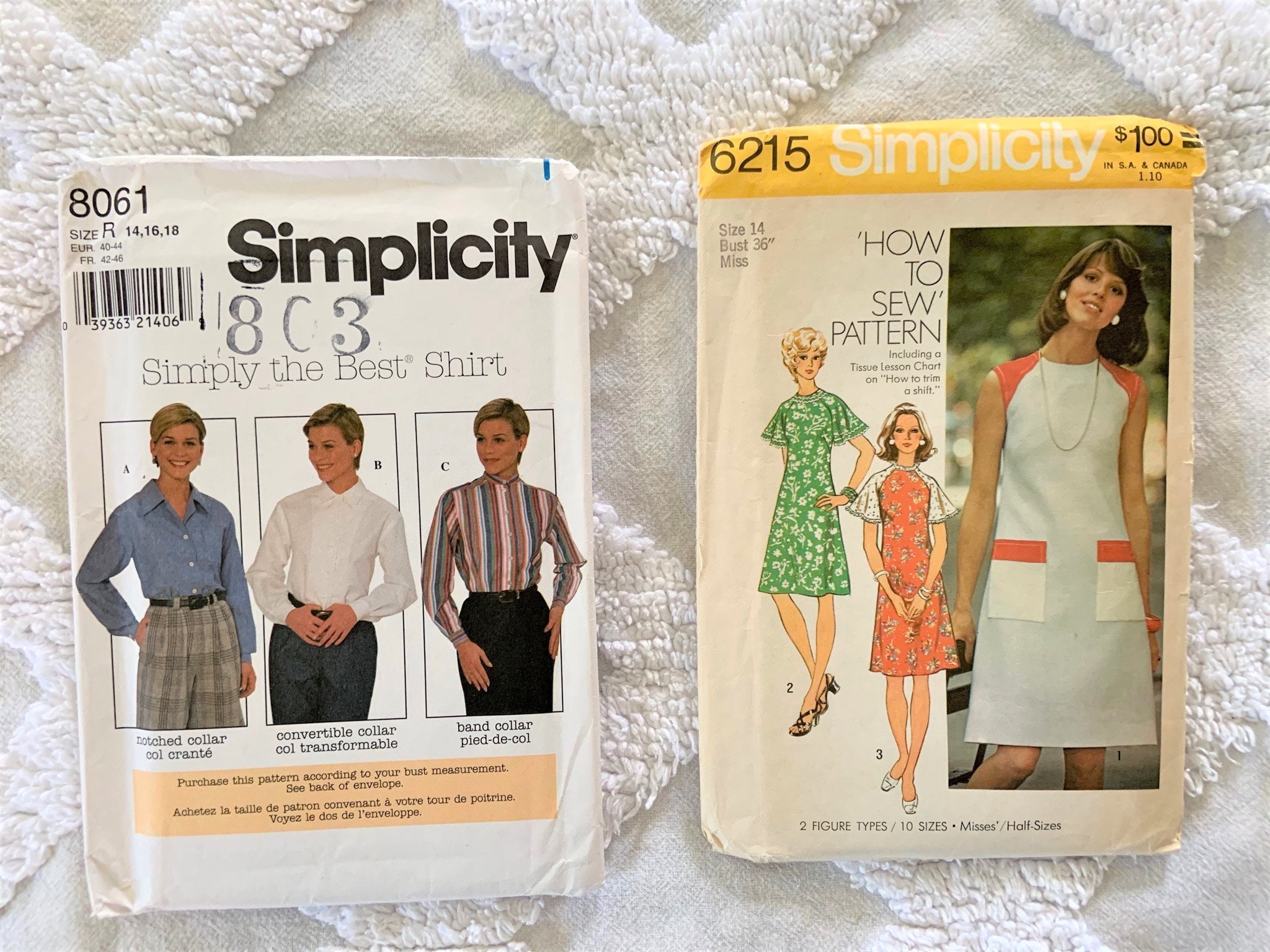 You Choose Sewing Patterns-mccalls 8609-simplicity 4500 - Etsy