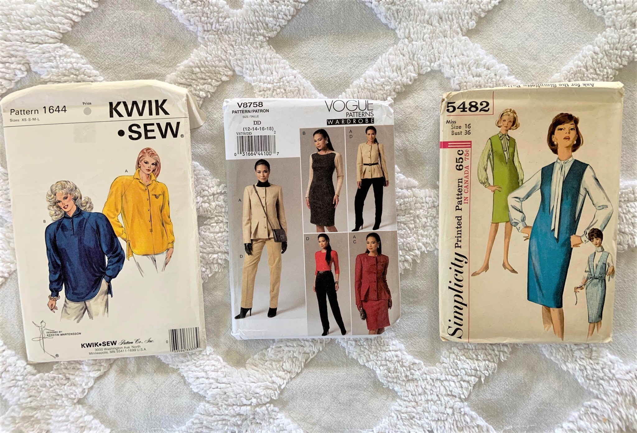 You Choose Sewing Patterns-mccalls 8609-simplicity 4500 - Etsy