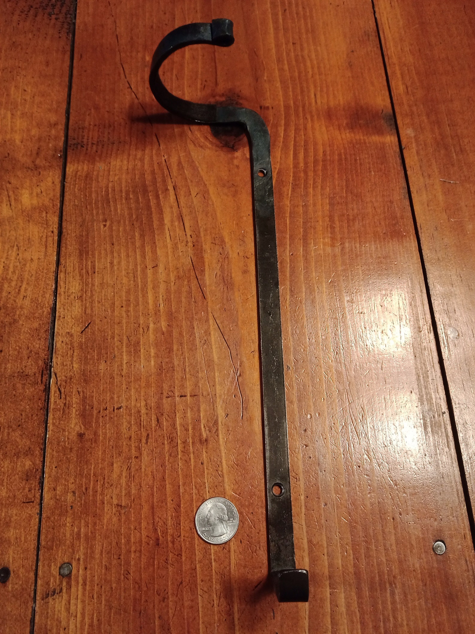 Vertical Iron Gun Rifle Hanger 12" Hand Forged With Contact Lining - Etsy