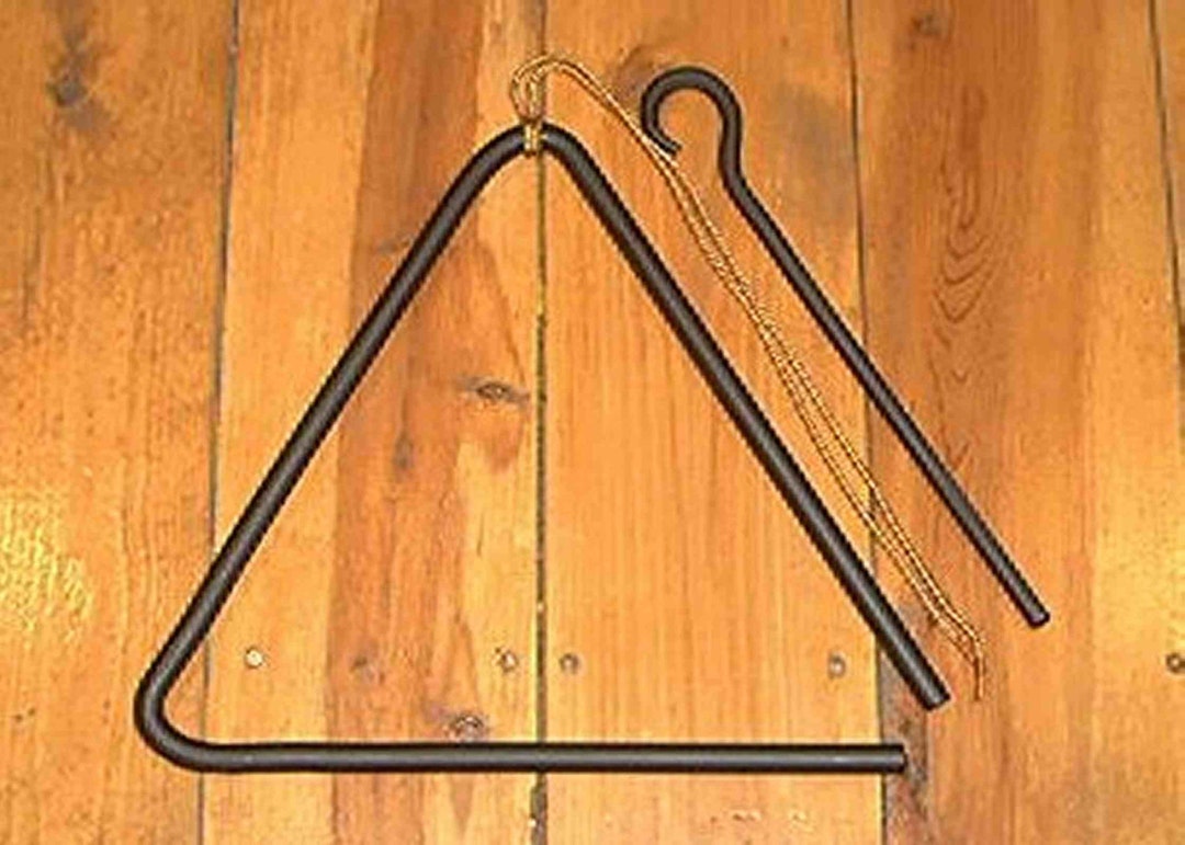 Hand-forged Triangle Dinner Bell - Etsy