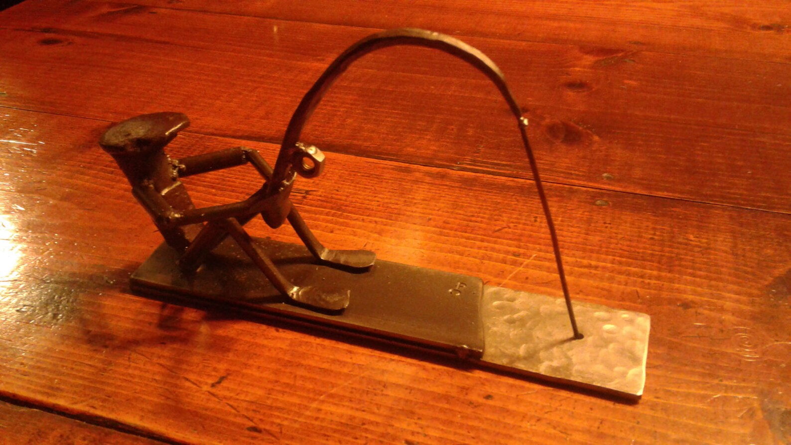 Hand Forged Metal Sculptures Repurposed Materials Great Gift | Etsy