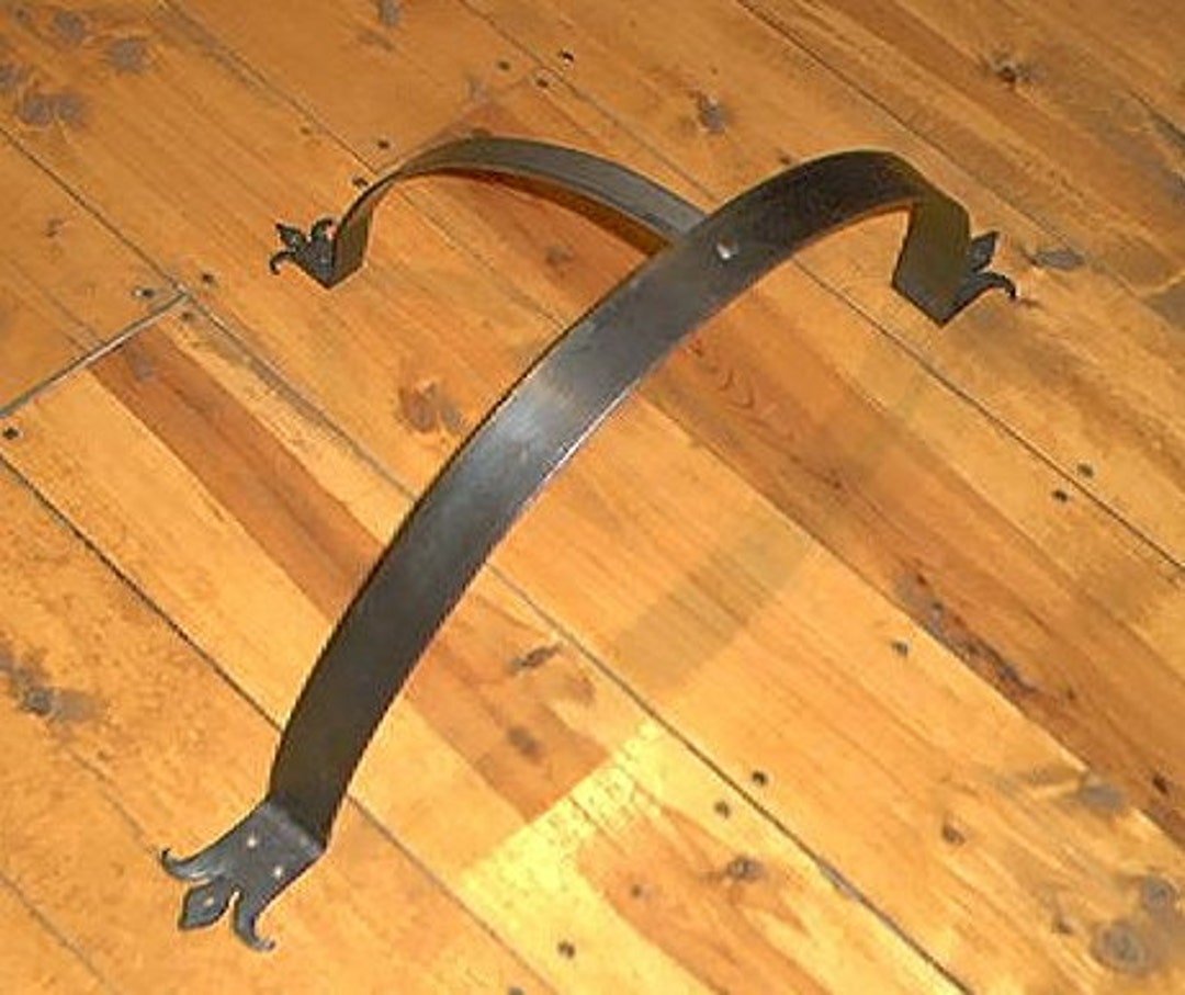 24" Semi-circle Pot Utensil Rack With Brace - Etsy